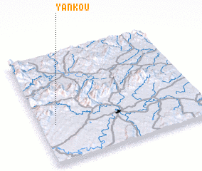 Yankou (China) map - nona.net