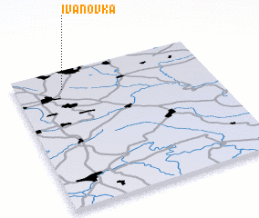Ivanovka (Russia) map - nona.net